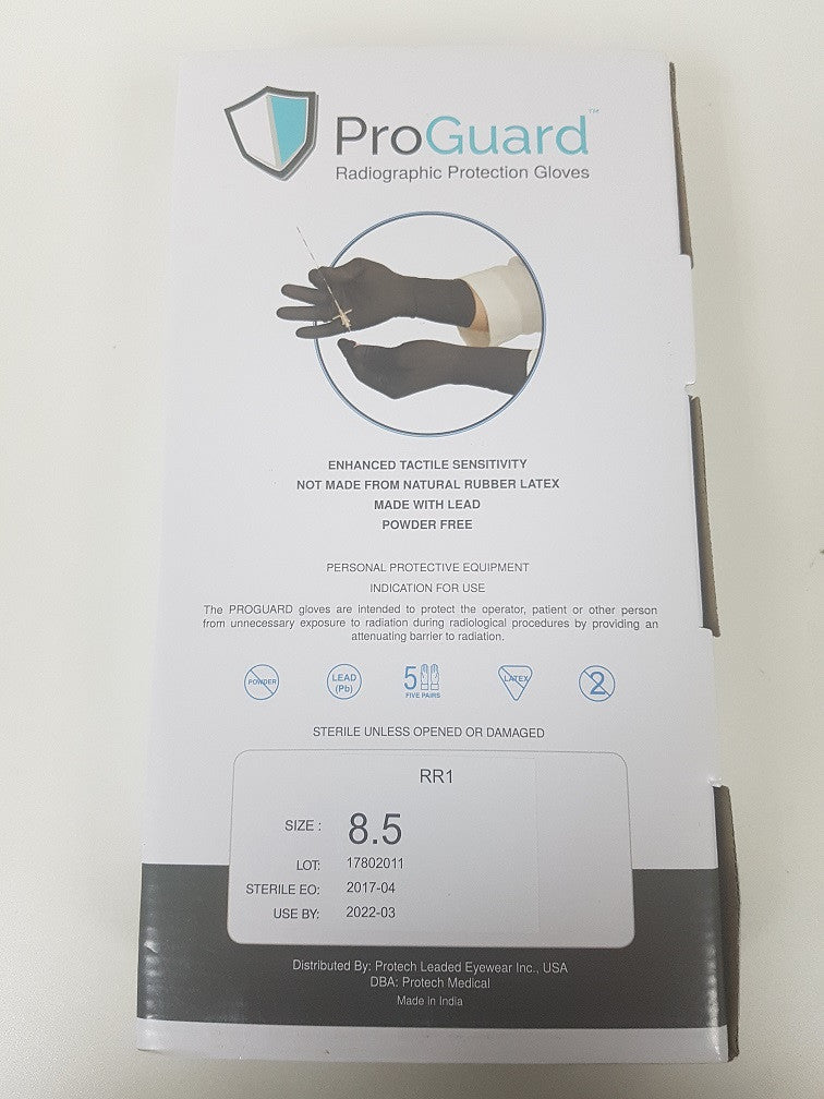 RR1 ProGuard Radiographic Protection Gloves – TruMed International Pte Ltd